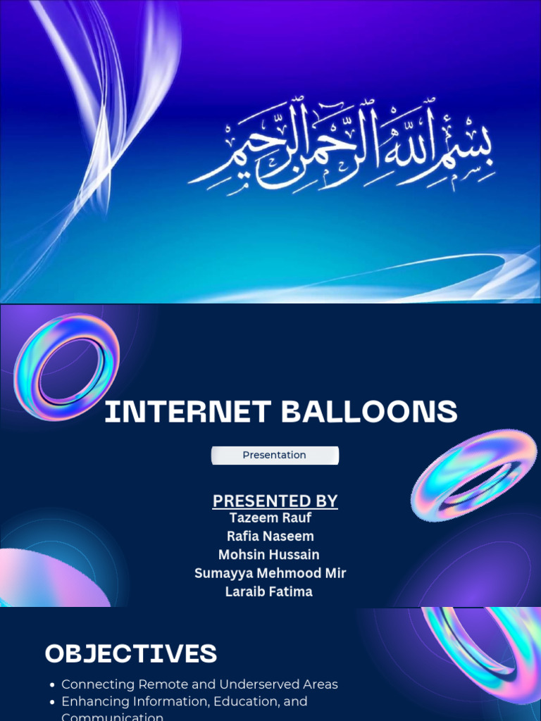 Internet Balloons Presentation | PDF