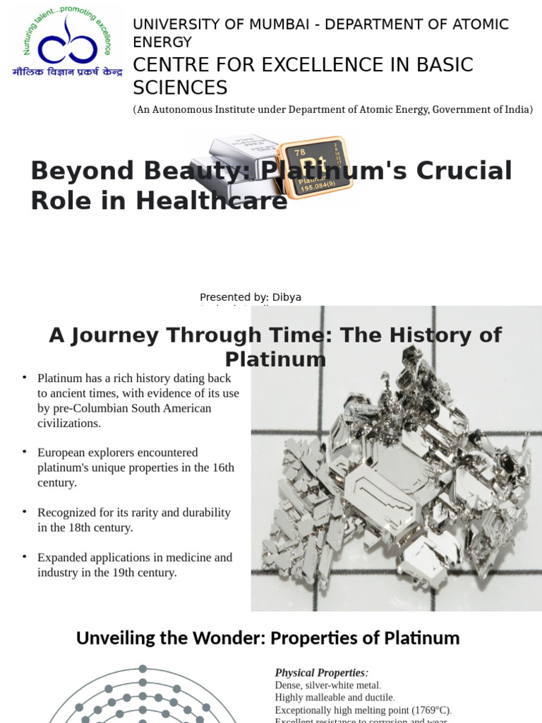 Applications of Platinum Compounds | PDF | Platinum | Chemotherapy