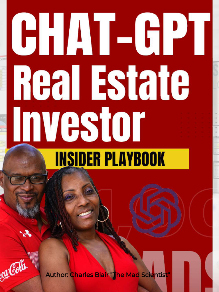Chat-GPT Real Estate Investor Insider Playbook | PDF