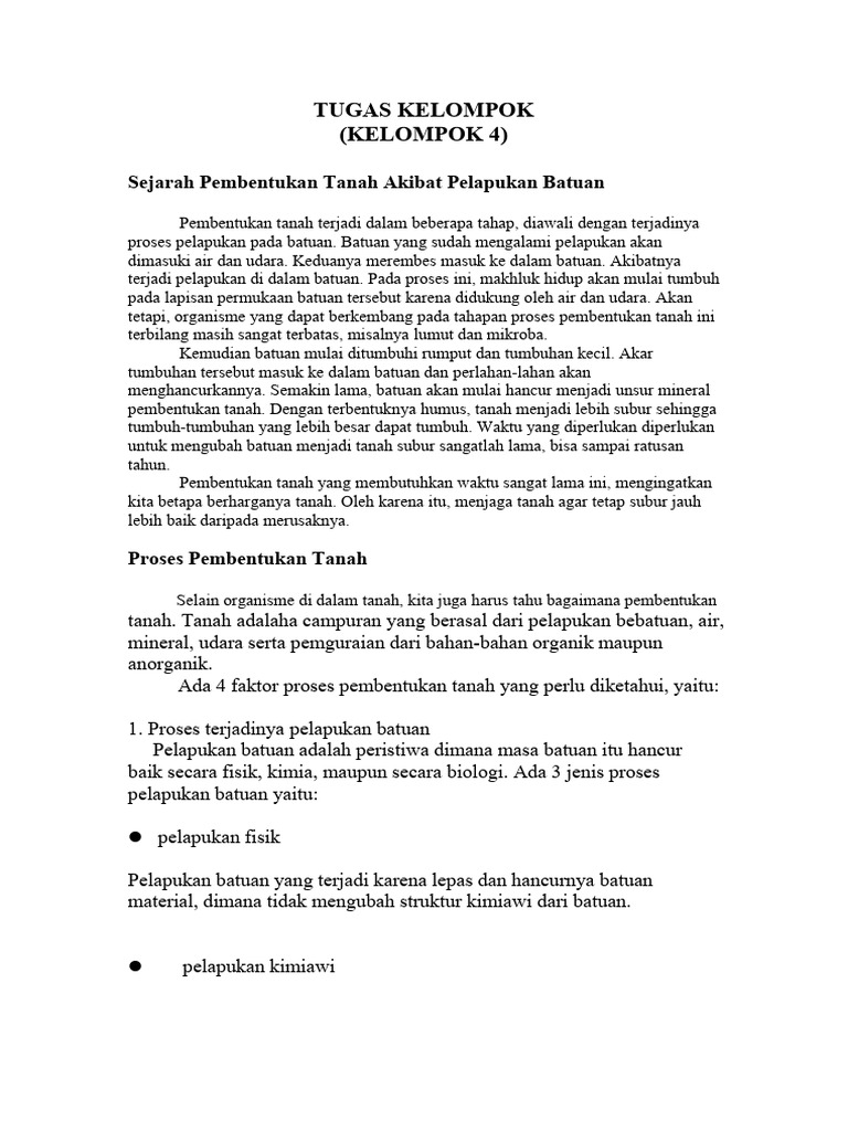Tugas Kelompok 4 Mektan | PDF