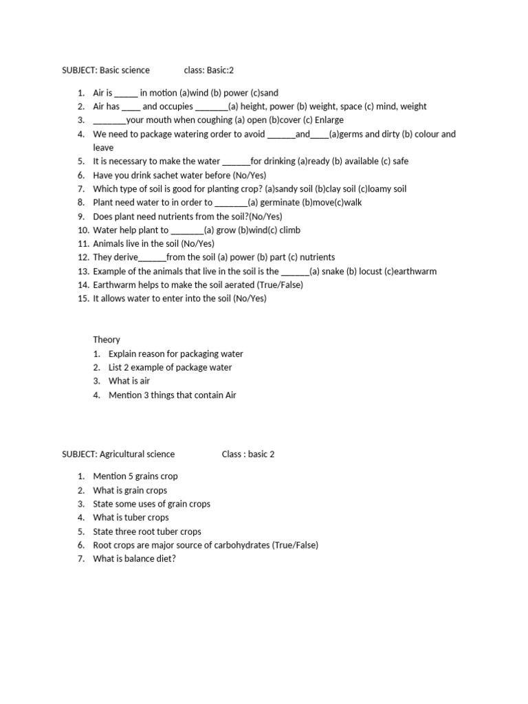 Subject - Basic-Wps Office | PDF | Soil | Central Processing Unit