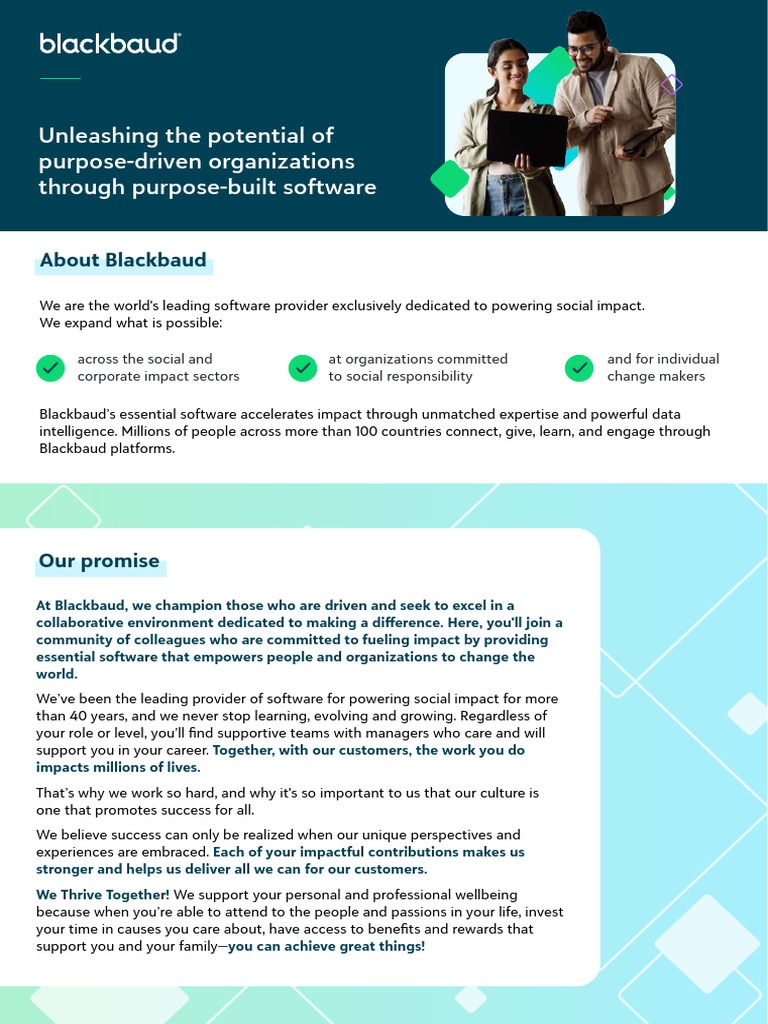 Blackbaud India - EVP | PDF | Business