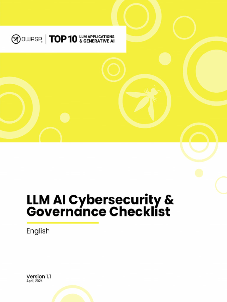 LLM Applications Cybersecurity Guide | PDF | Computer Security | Security