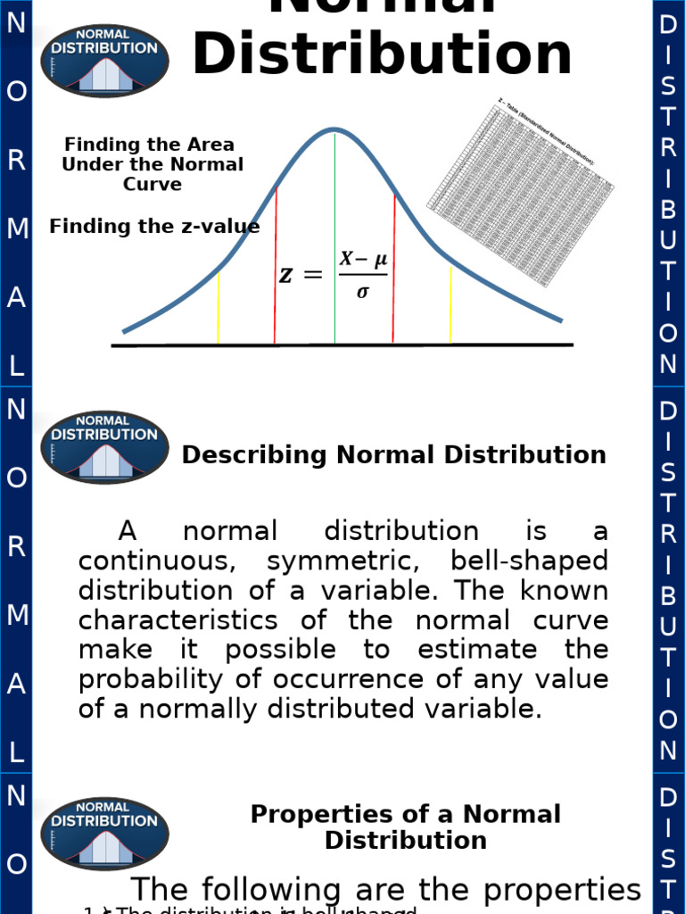 BSN 13 Week 9 Probability Normal Distribution 1 | PDF | Normal Distribution | Probability ...