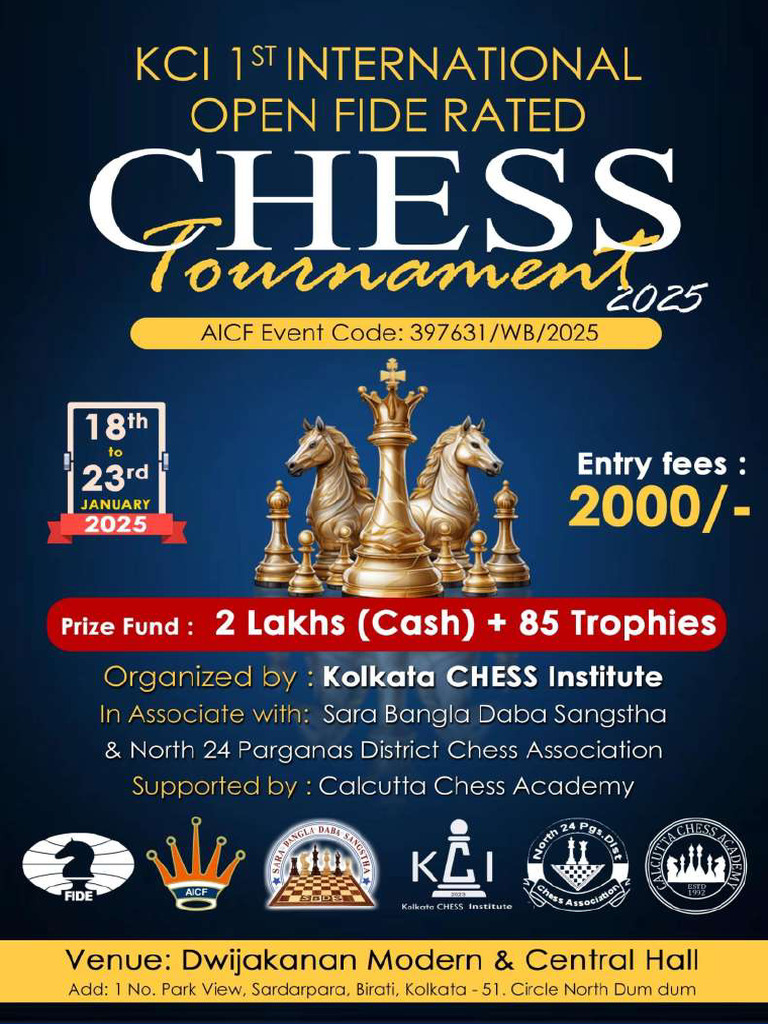KCI 1st International Chess Tournament | PDF