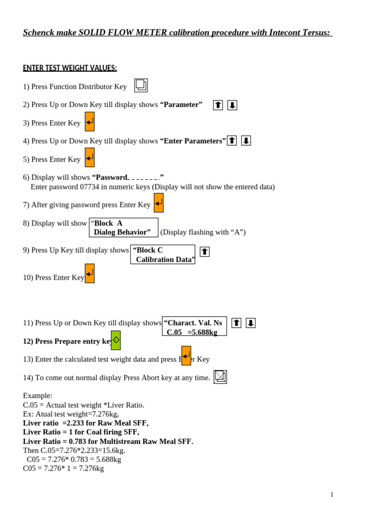 SFF Calibration Proc - ICP Module & DT Module | PDF | Electrical ...