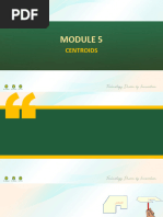 Table of Centroids | PDF | Teaching Methods & Materials