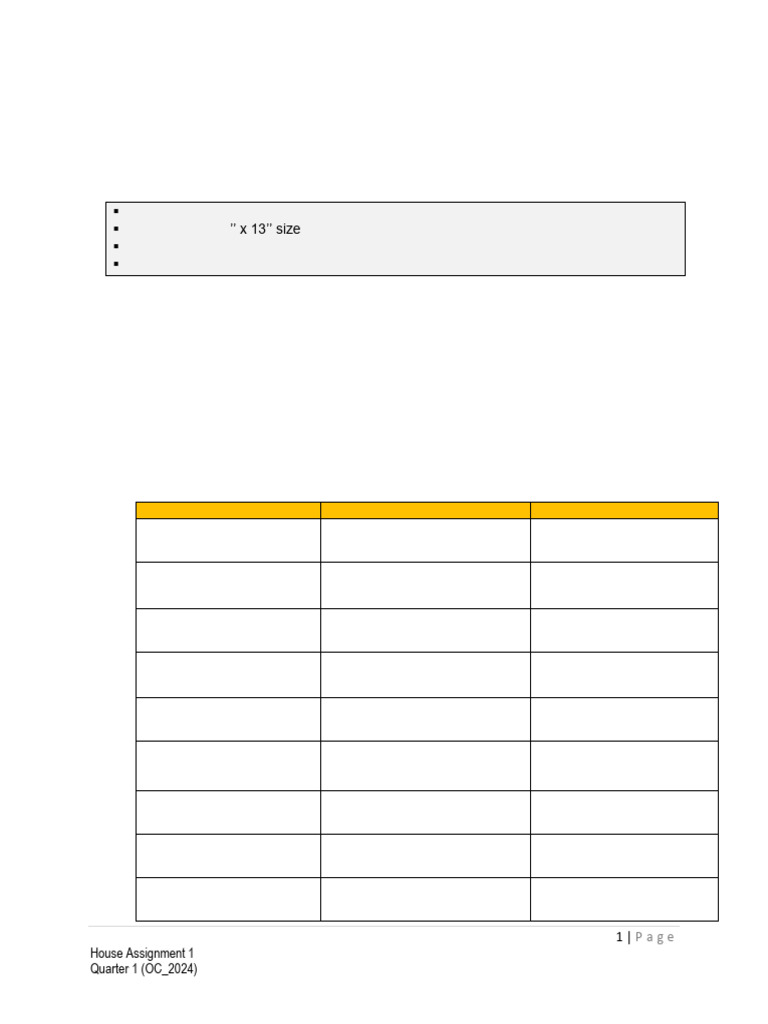 House Assignment 1 Oc 2024 | PDF