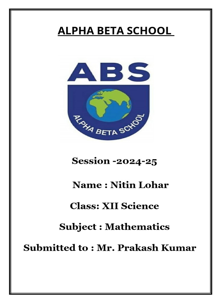 Abs File Cover | PDF
