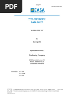 EMB-550 Type Certificate Data Sheet | PDF | Airplane | Aircraft