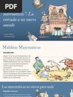 Resumen de "Malditas Matemáticas" | PDF | Las aventuras de Alicia en el ...