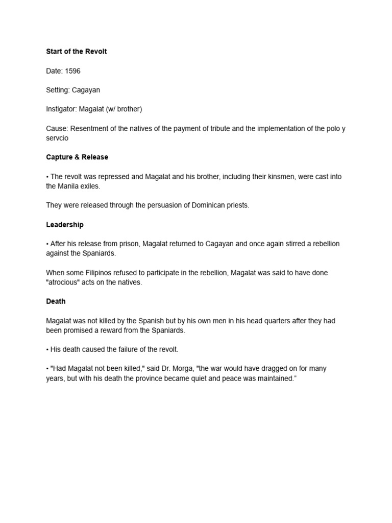 Magalat Revolt | PDF