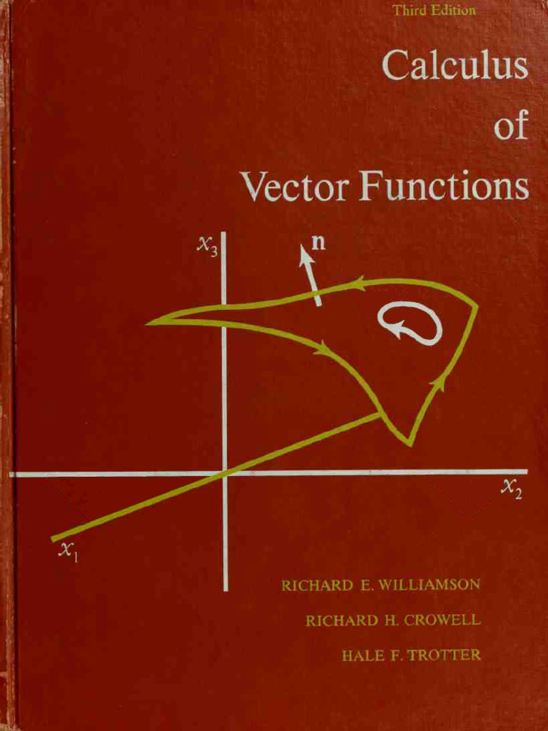 Calculus of Vector Functions | PDF | Integral | Function (Mathematics)