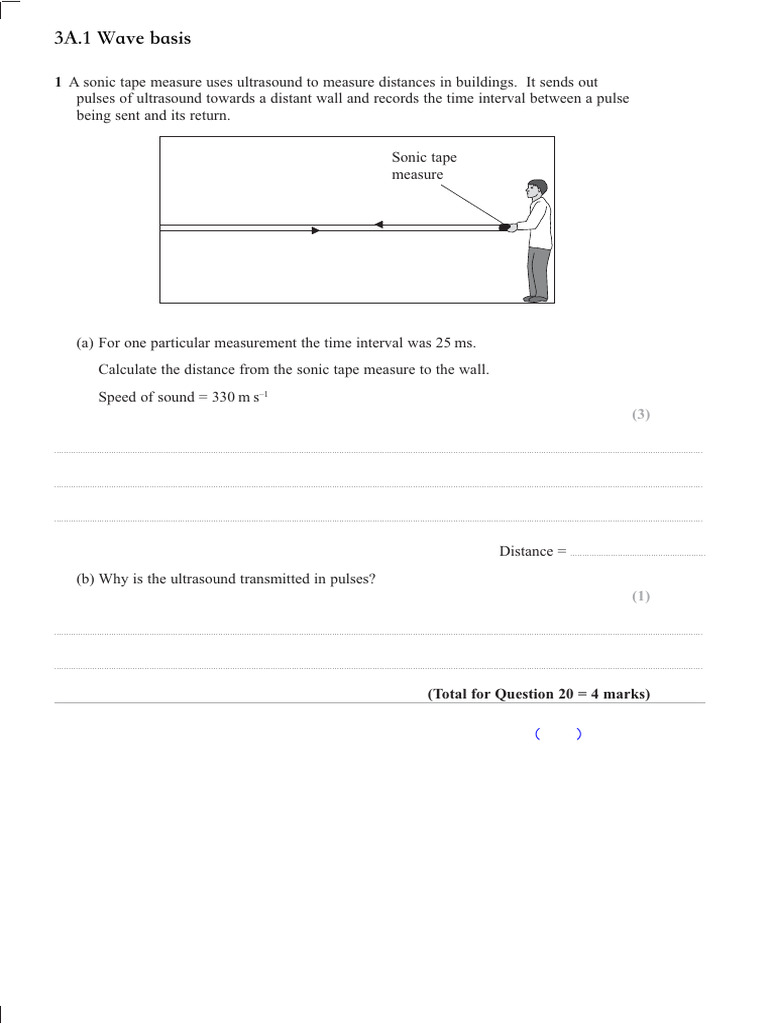 3A-1 Wave Basis | PDF | Acoustics | Classical Mechanics