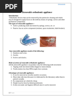 Z-Spring Orthodontic Appliance Overview | PDF | Soldering | Solder