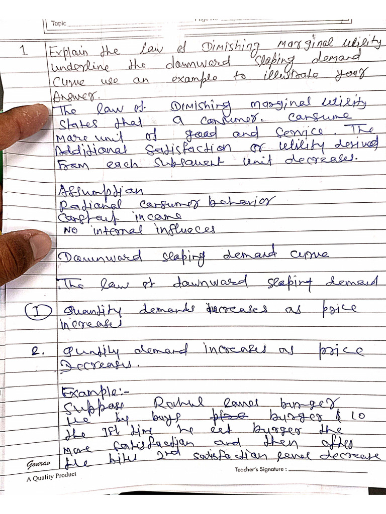 Class Test | PDF
