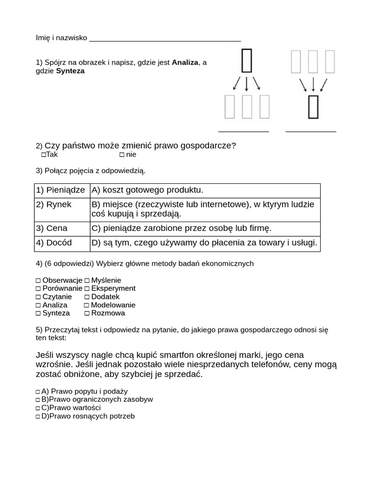 Analiza Synteza | PDF