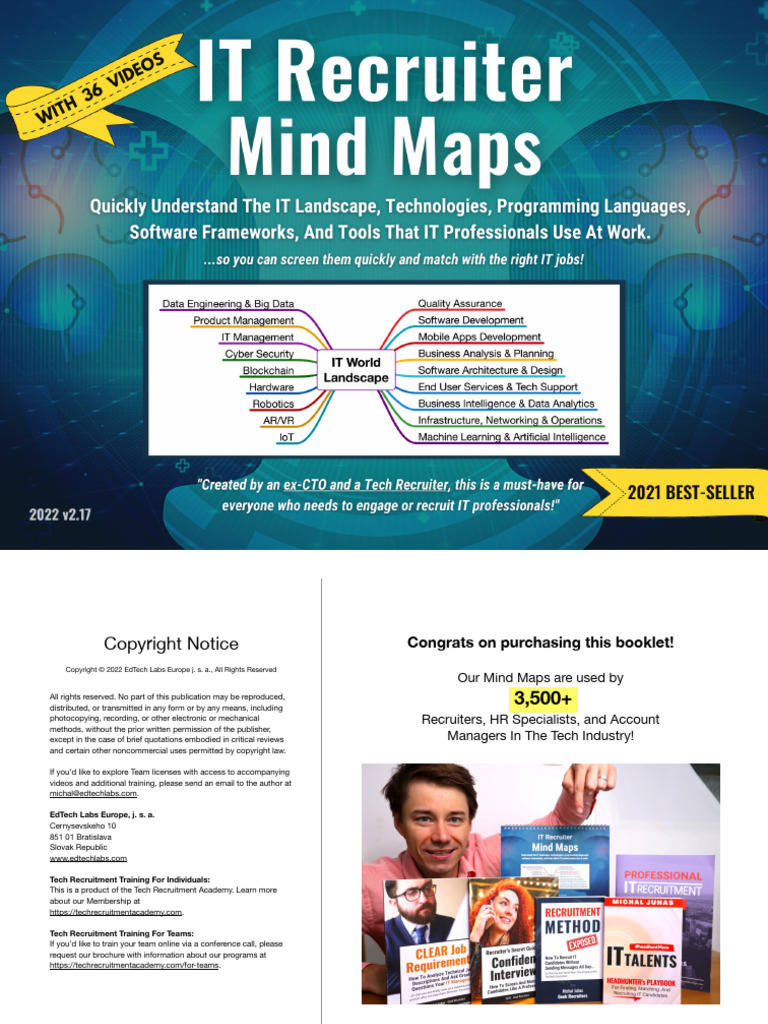 IT Recruiter Mind-Maps - Booklet 2022 | PDF | Scrum (Software ...
