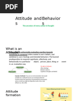 Belief, Attitude, Intention, Behavior | PDF