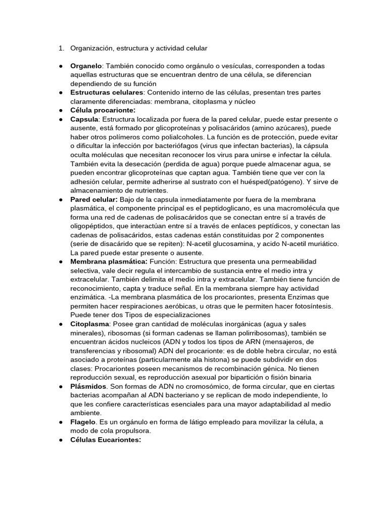 Documento Sin Título | PDF | Biología Celular) | Adn