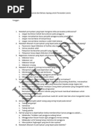 Latihan Soal SSW Kaigo - Indo (Soal) | PDF