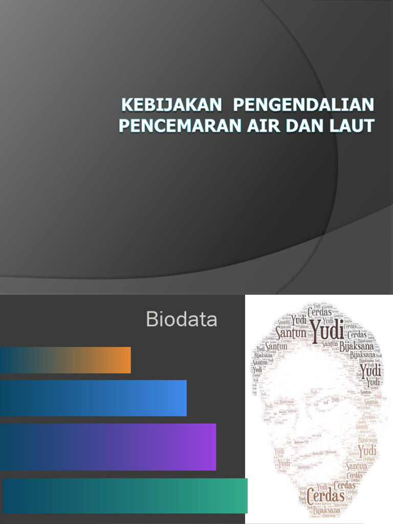 Kebijakan Peng Penc Air Dan Laut | PDF