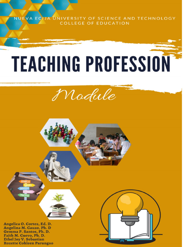 Understanding the Teaching Profession | PDF | Morality | Teachers