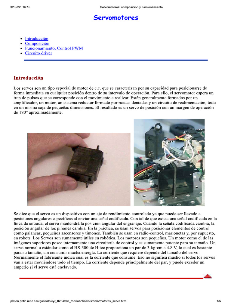 Servos 2 | PDF