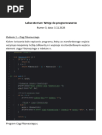 Zadania Wstępne Z Pythona 2 | PDF