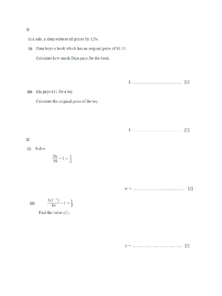 Y10 Review Exe. P4 Oct. 18, 2024 | PDF