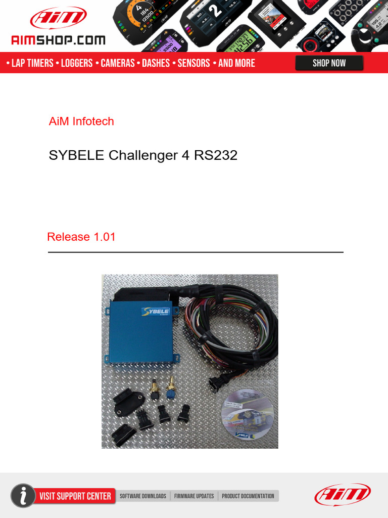 Sybele Challenger4 RS232 100 Eng | PDF | Throttle | Computing