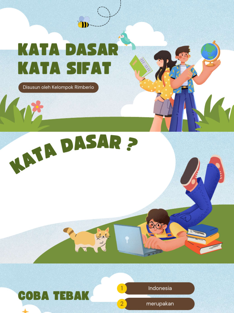 Pengertian Kata Dasar dan Sifat | PDF