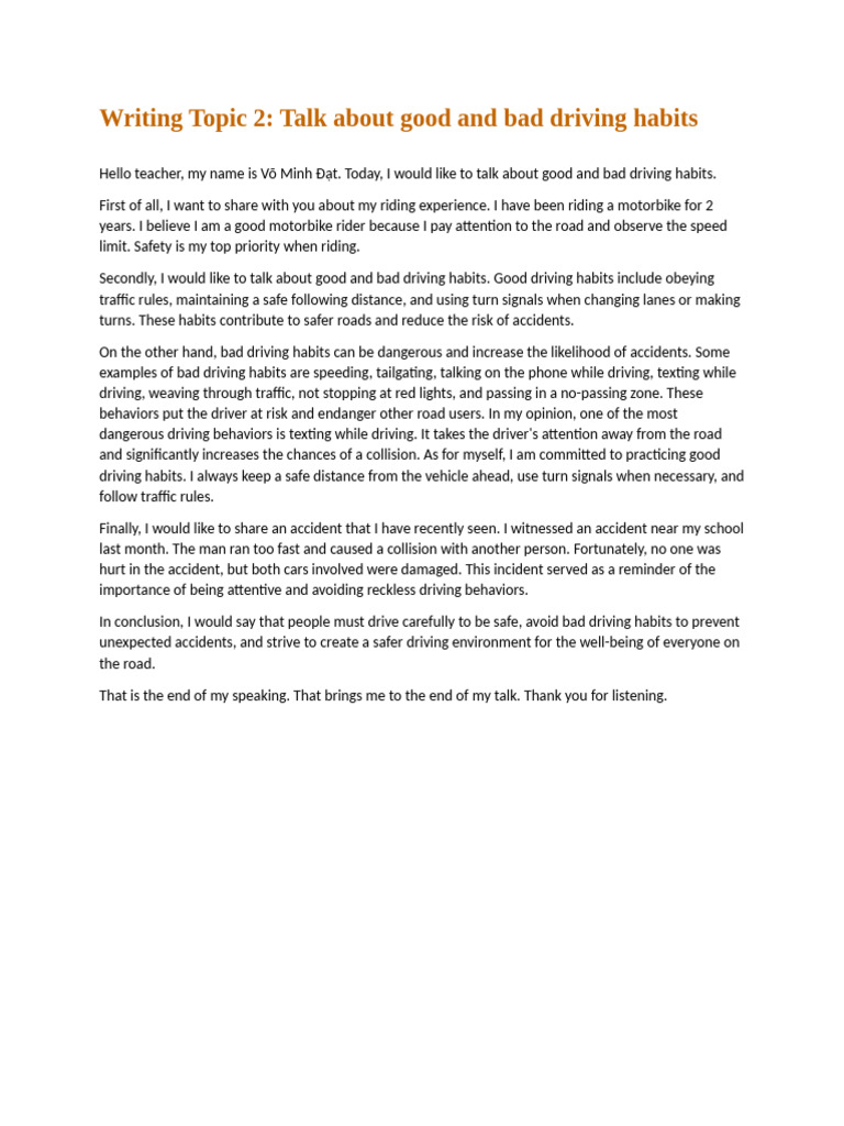 Võ Minh Đ T Ps32261 Topic2 | PDF