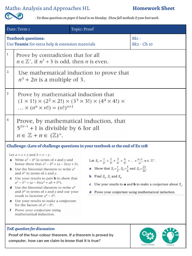 Mathematical Proof | PDF