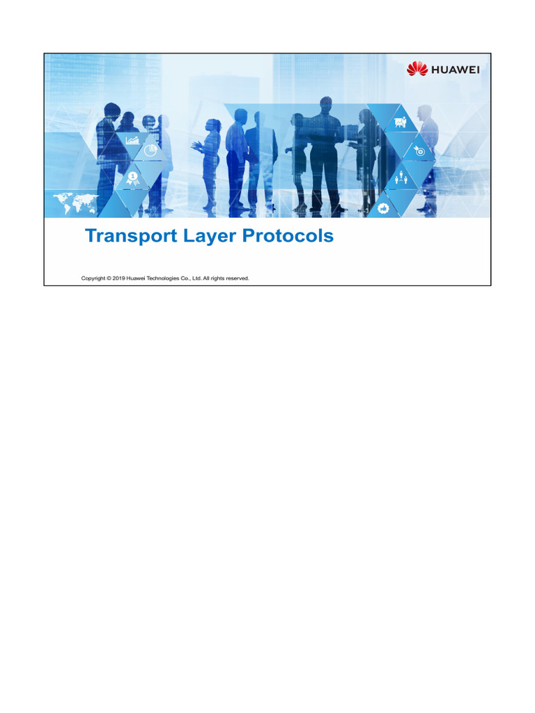 HC110110006 Transport Layer Protocols | PDF | Transmission Control ...