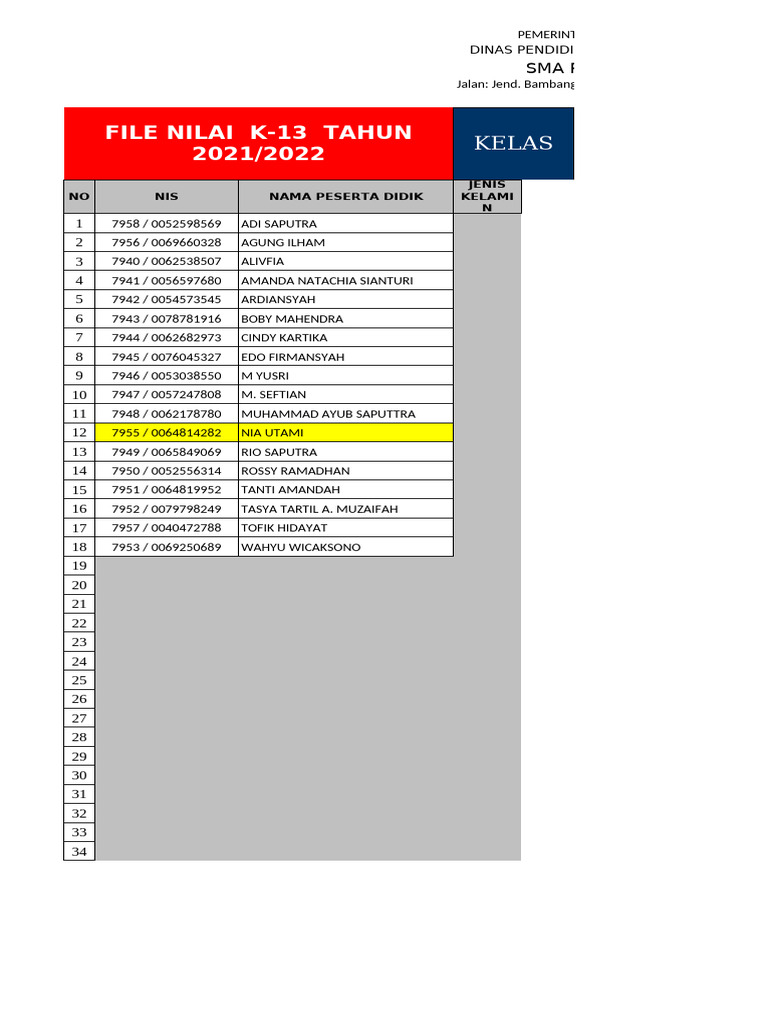 10 Mipa 3 - Mapel Pai | PDF