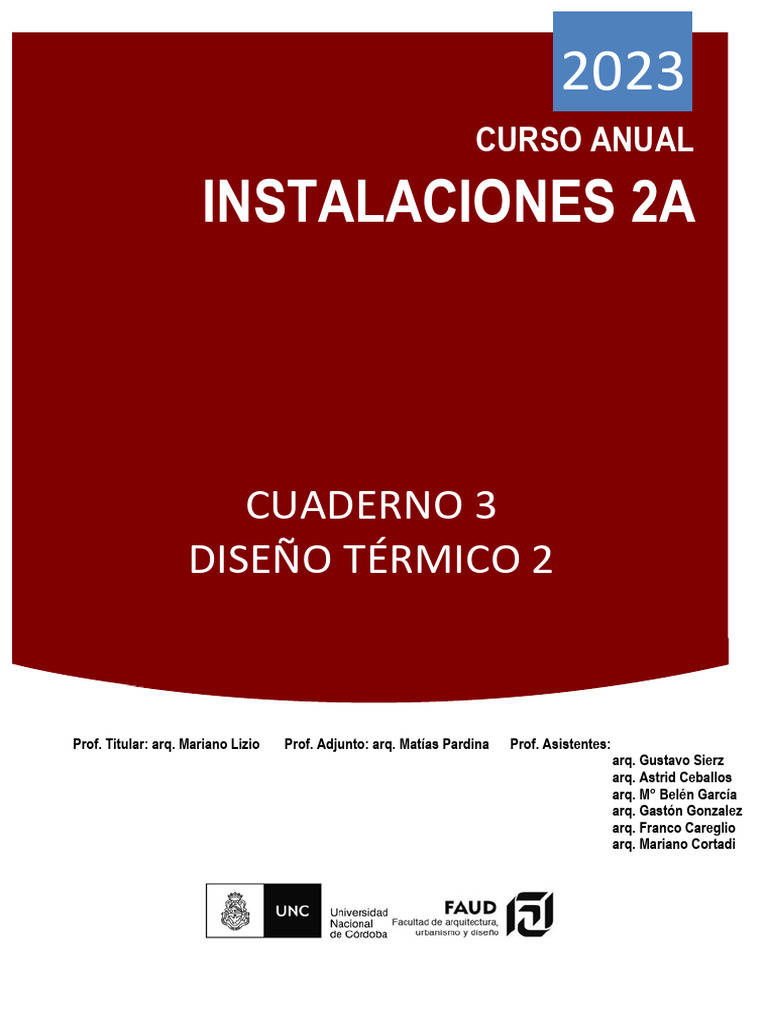 2023 I2a Cuaderno 3 Tp3 Dt2 Refrigeración Rev 7 | PDF | Calor | Temperatura