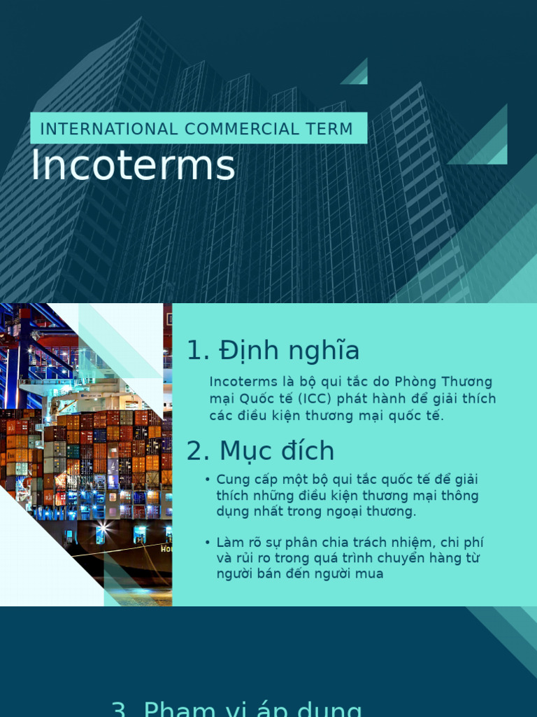 Incoterms 2010 | PDF