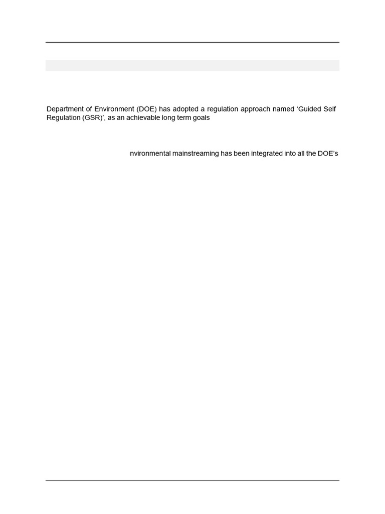 APPENDIX D Env. Mainstreaming Tools | PDF | Regulatory Compliance ...