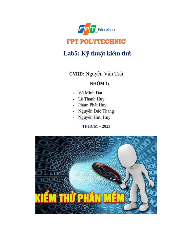 Nhóm 1 Lab5 Sof3031 | PDF