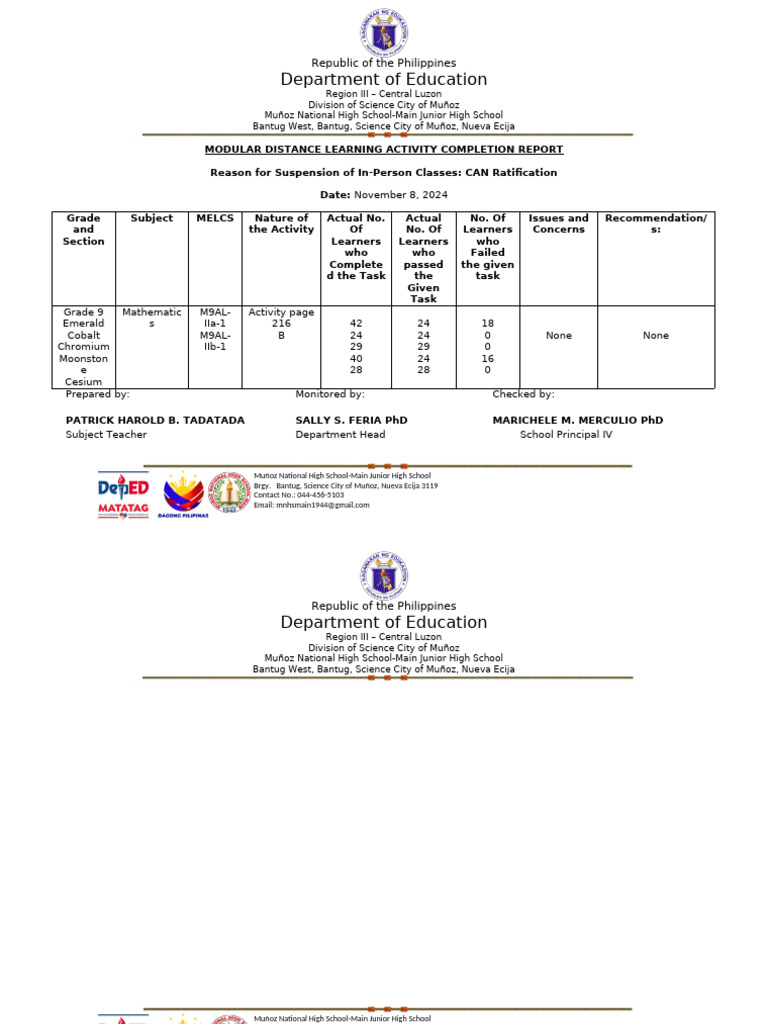 Modular Report | PDF | Mathematics
