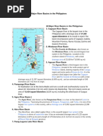 Major Dams in the Philippines Overview | PDF | Dam | Environment