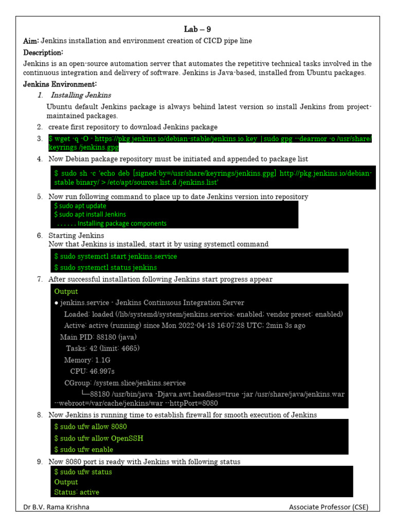 DevOPS Lab9 | PDF | Sudo | Software Repository