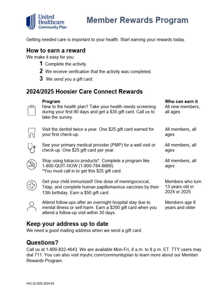 IN Member Rewards Program EN | PDF