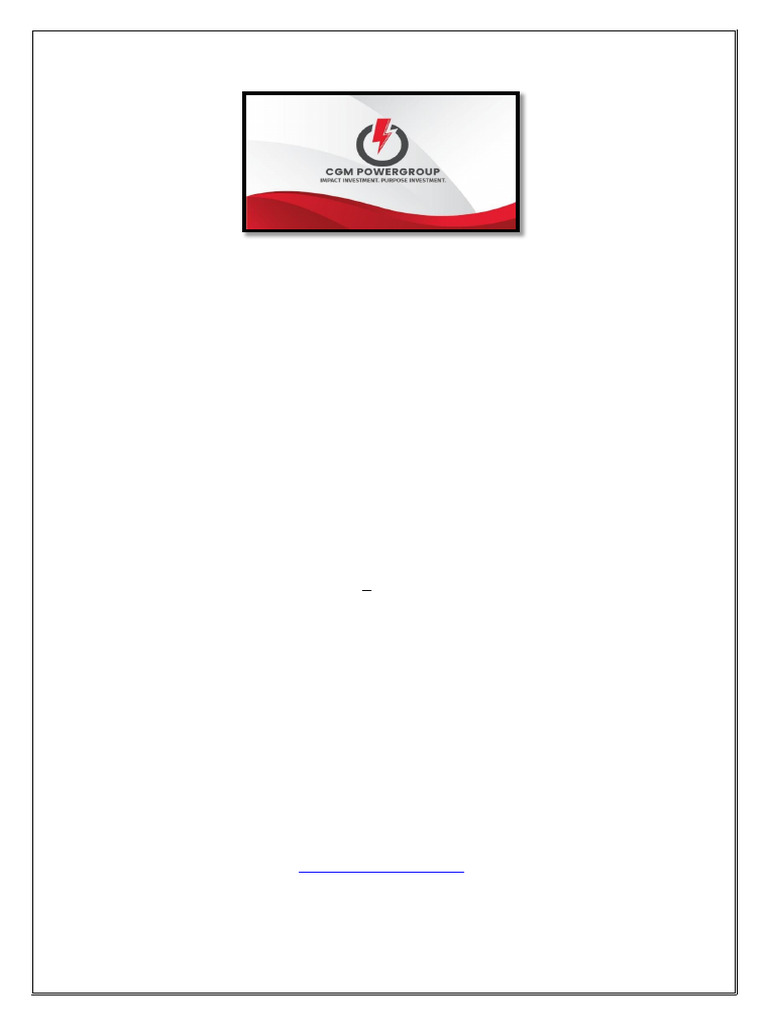 Request For Prequalification RFQ CGM Chipili Solar PV Plant | PDF ...