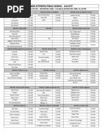 Surat City Bus Route Timetable | PDF