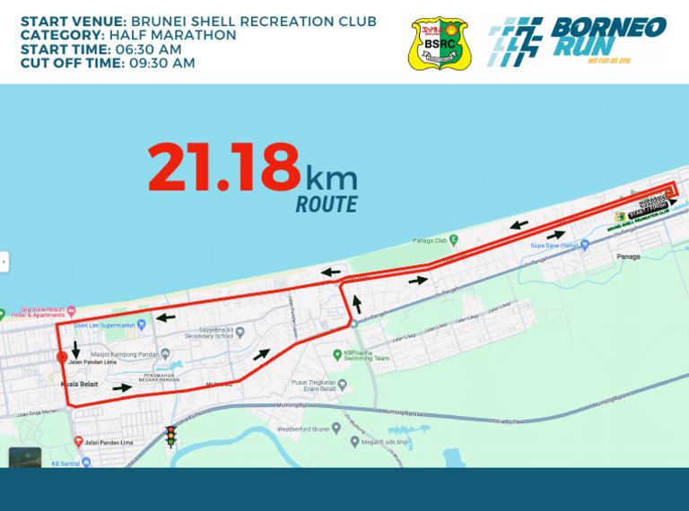 21 KM Route | PDF