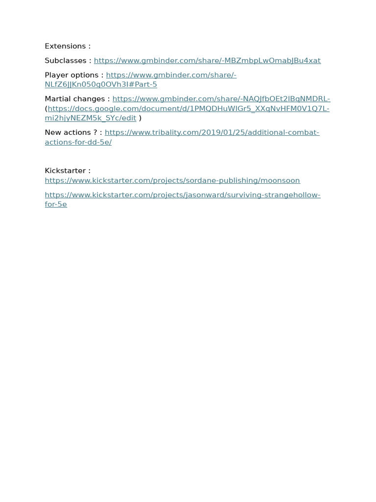 3rd Party Sources To Add | PDF