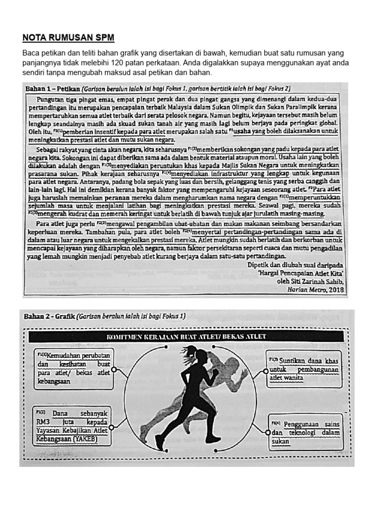 Nota Rumusan SPM | PDF