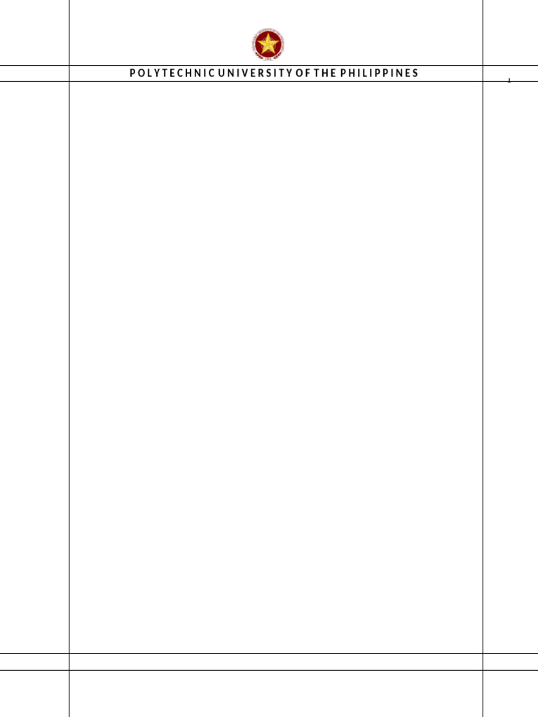 Pup Thesis Paper Template | PDF